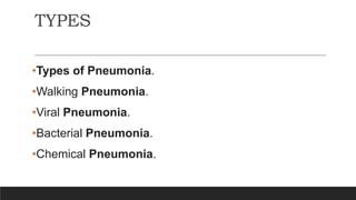 pneumonia ppt | PPTX