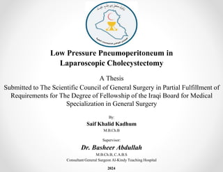Saif Presentation (2)_102514.pptx low pressure pneumoperitoneum | PPT