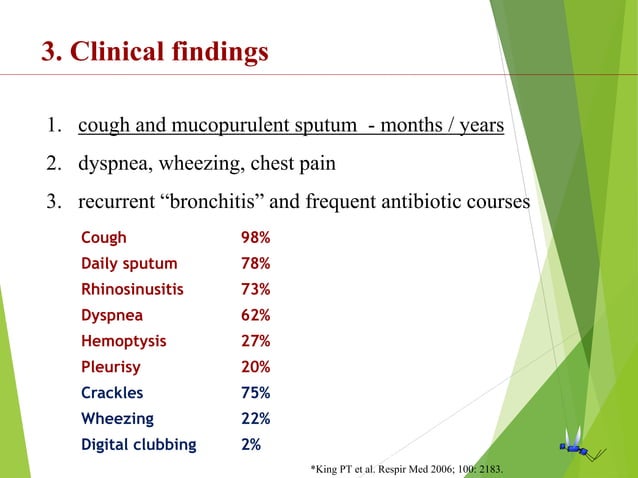 Diagnosis and Imaging of Bronchiectasis.ppt | Lung and Respiratory ...