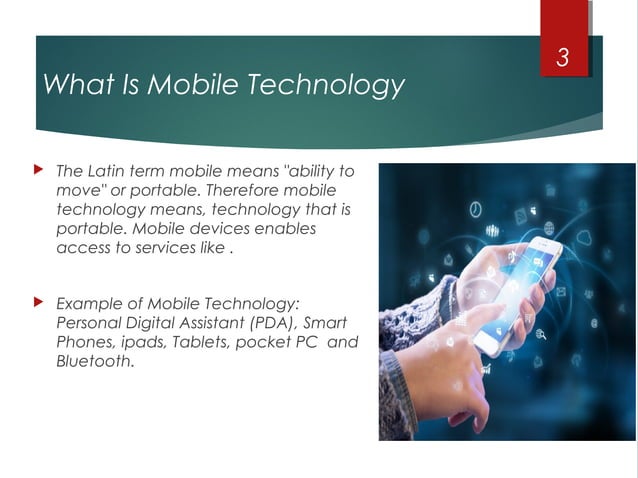 Mobile Technology | PPT
