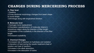 Presentation on Textile Mercerizing | PPTX