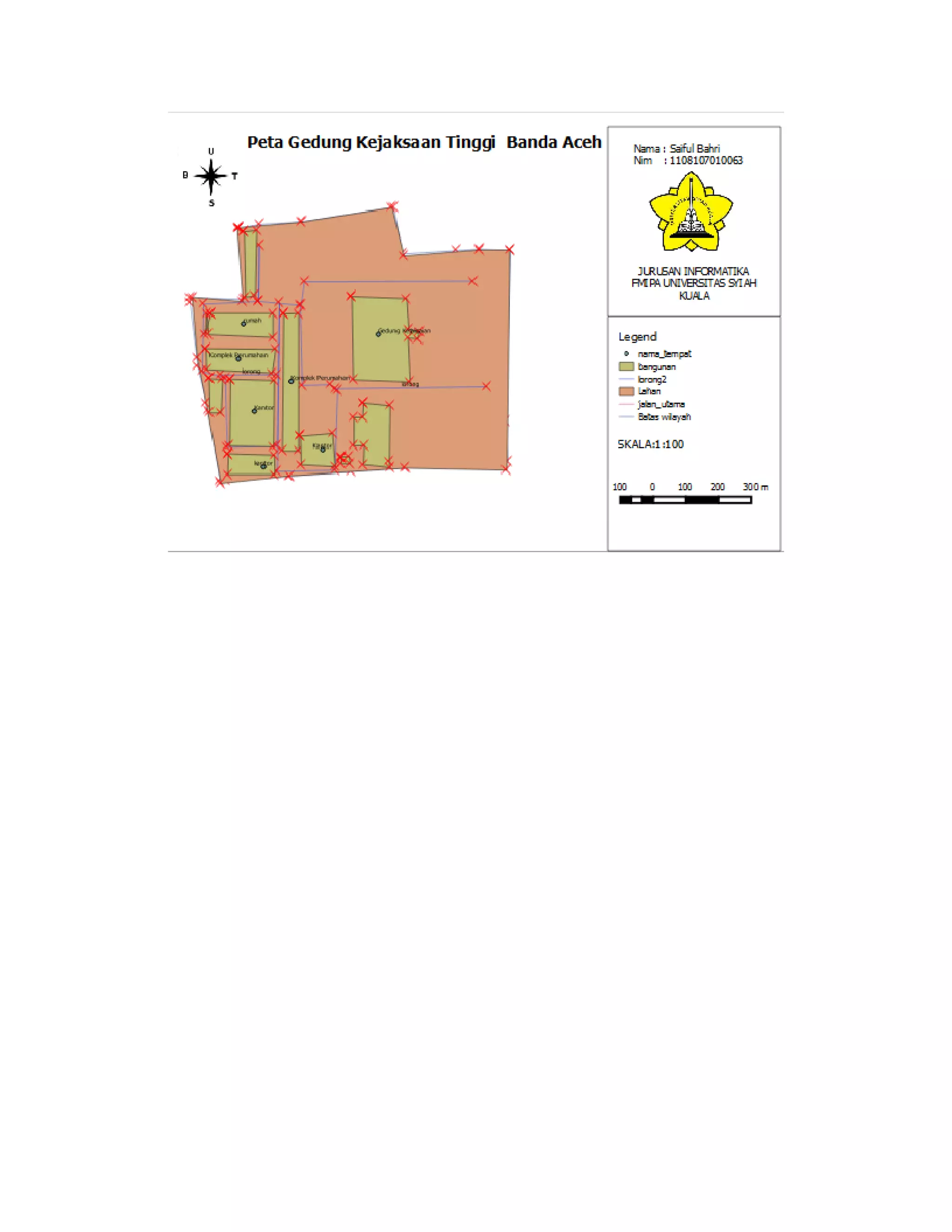 Laporan Layout Peta Dengan Qgis | PDF