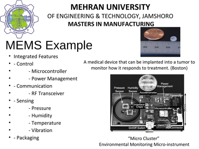 MEMS & micro systems | PPT