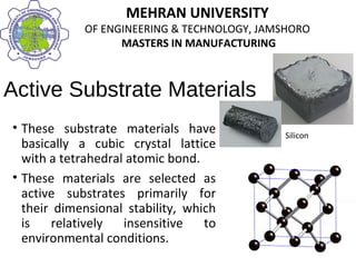 Substrate / wafers and Basic concepts Of Mems & microsystems | PPT