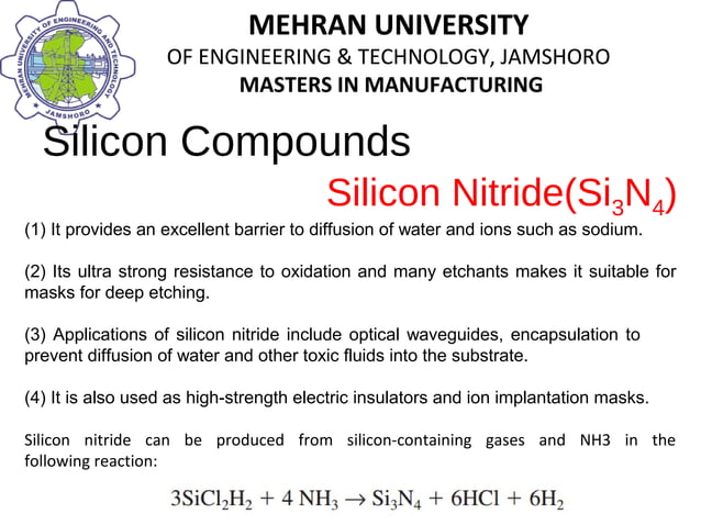 Substrate / wafers and Basic concepts Of Mems & microsystems | PPT