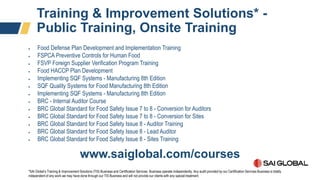 Allergen Management & Recall Readiness | PPTX