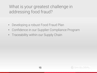 SAI Global webinar: 10 ways to protect your organisation from food ...