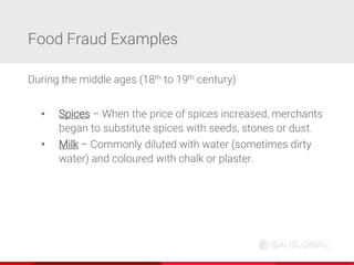 SAI Global webinar: 10 ways to protect your organisation from food ...