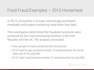 SAI Global webinar: 10 ways to protect your organisation from food ...