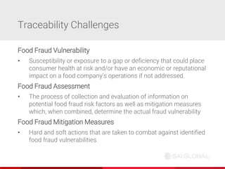 SAI Global webinar: 10 ways to protect your organisation from food ...
