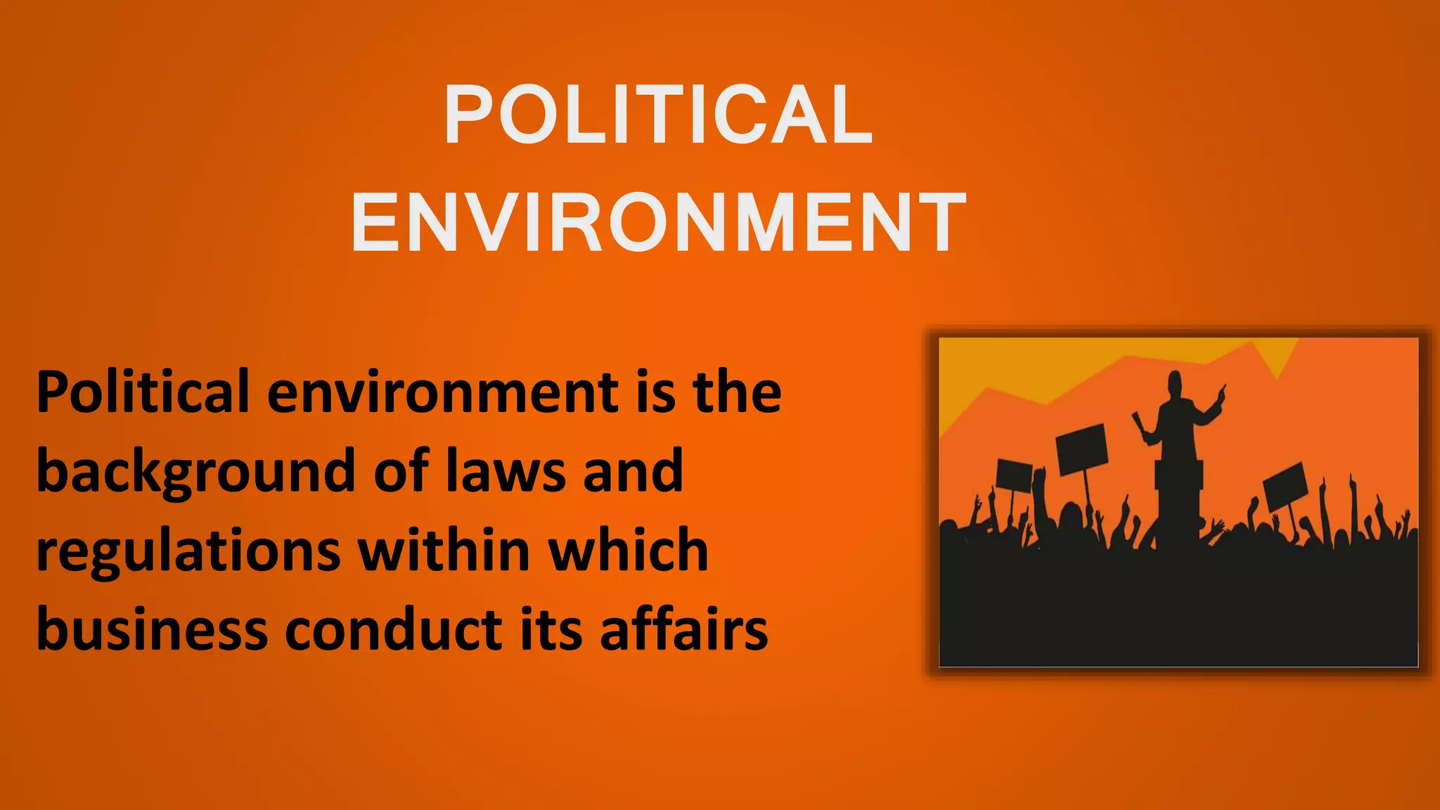 Elements of political environment and competition act 2002 | PPT