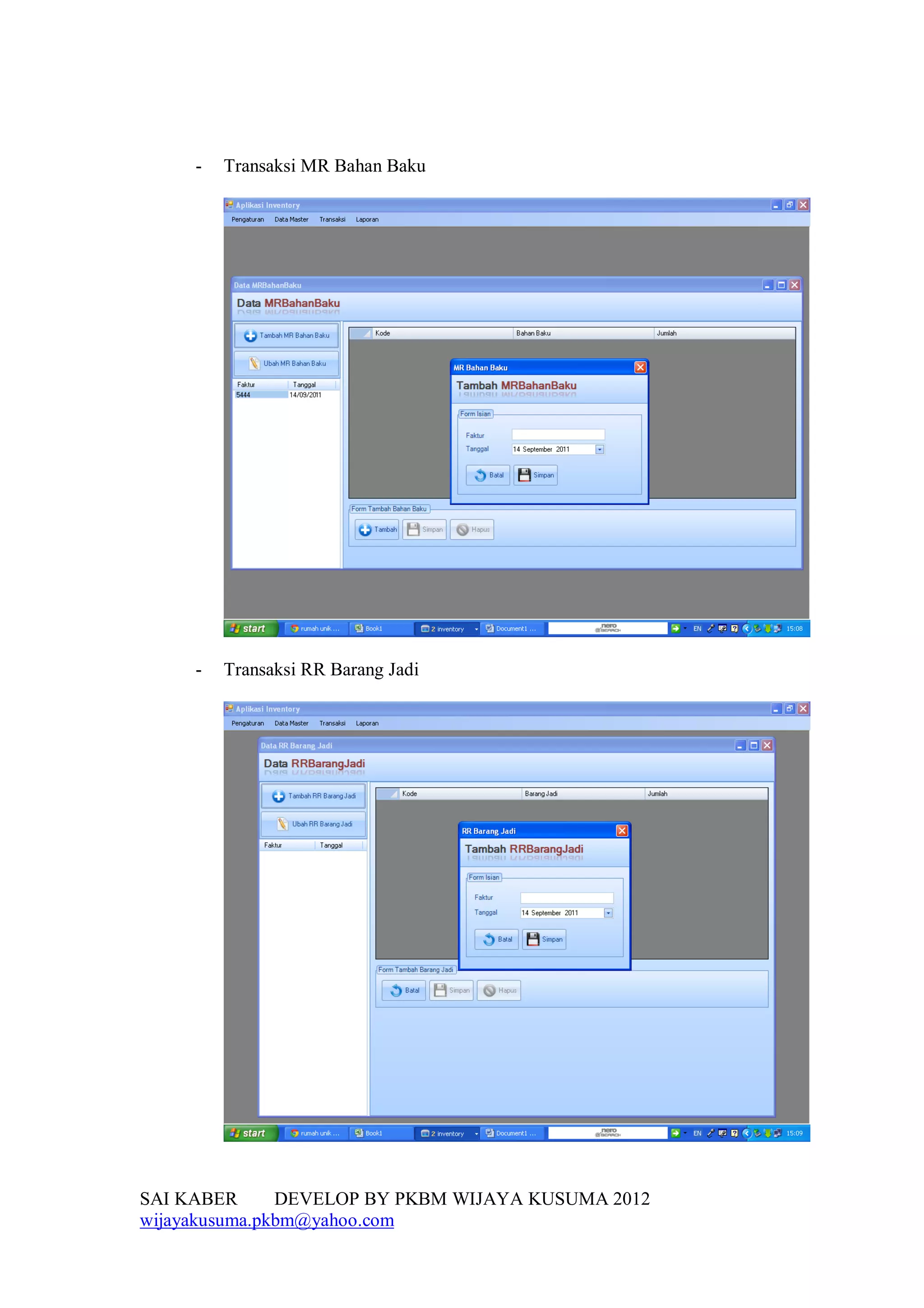 Gambaran System Inventory Kawasan Berikat | PDF