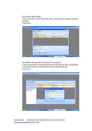 Gambaran System Inventory Kawasan Berikat | PDF