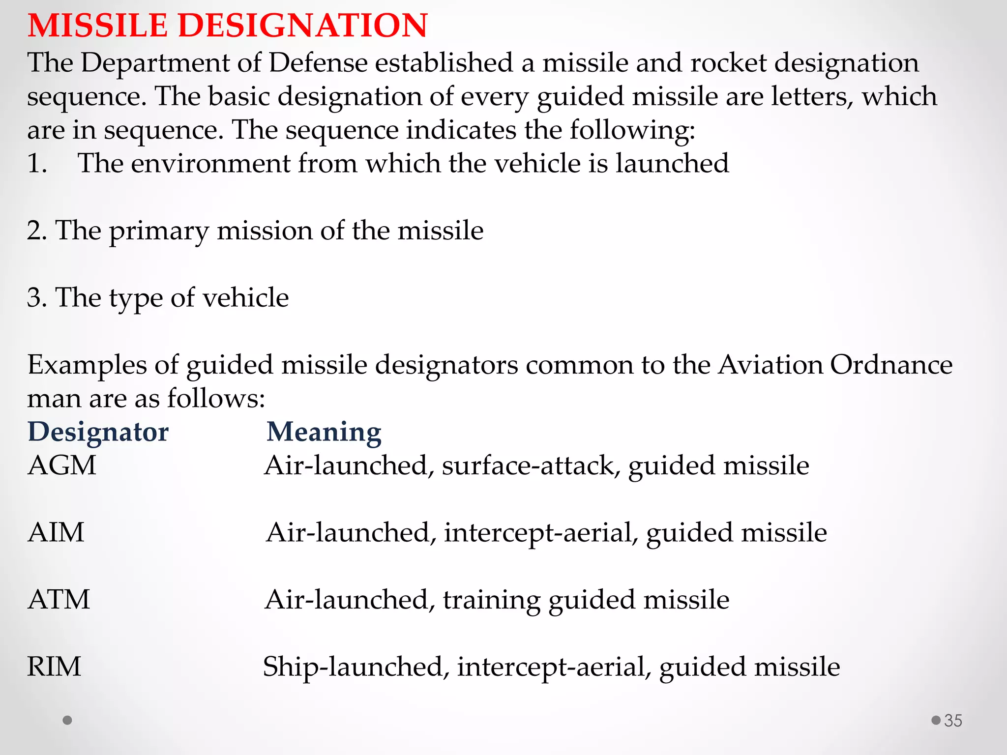 PPT ON GUIDED MISSILES | PPTX