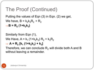GCD of n Numbers | PPT