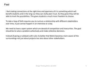 Saikat design thinking lab | PPT