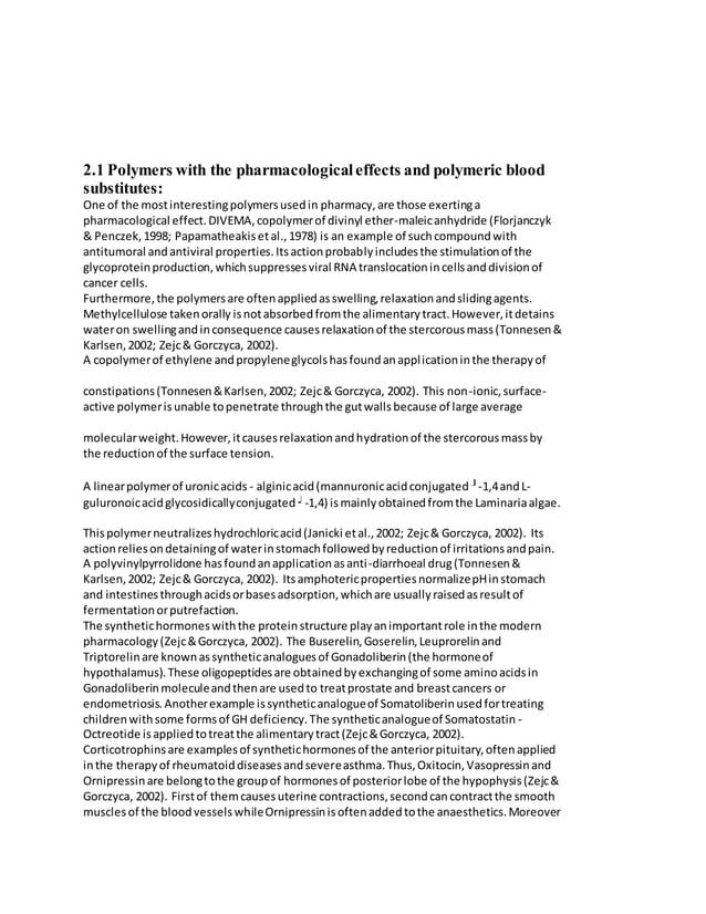 polymer science | PDF