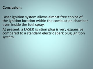 Laser ignition for IC engines | PPT