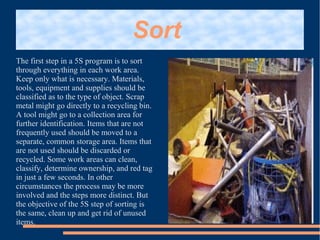 Sai krishna 5 s methodology | ODP
