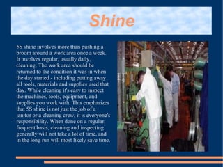 Sai krishna 5 s methodology | ODP