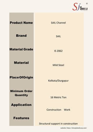SAIL Channel | PDF | Commodities | Economy