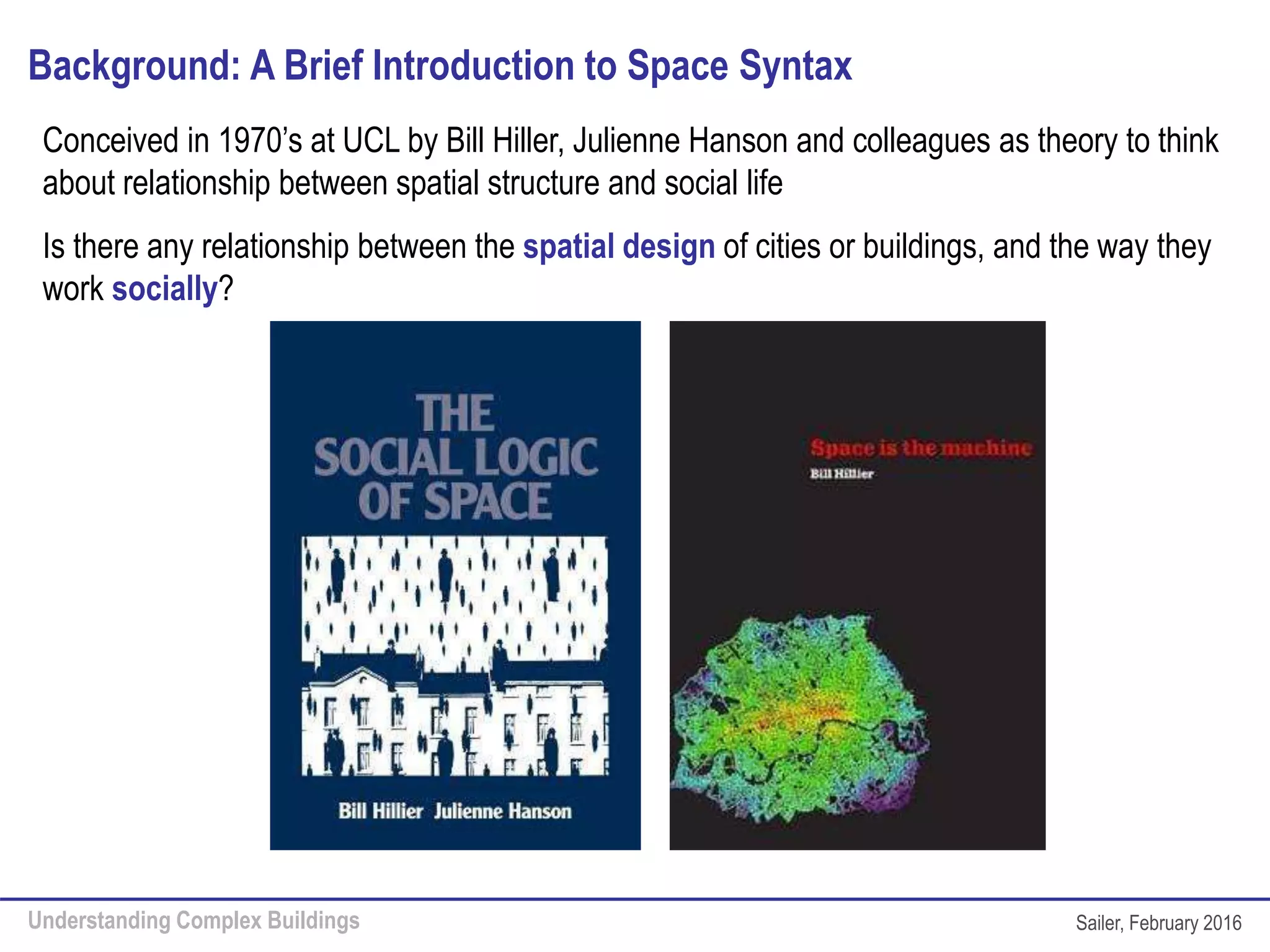 Understanding Complex Buildings. | PDF