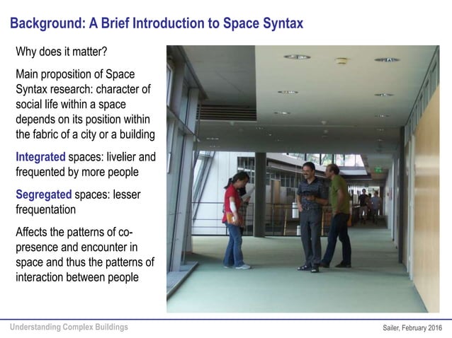 Understanding Complex Buildings. | PDF