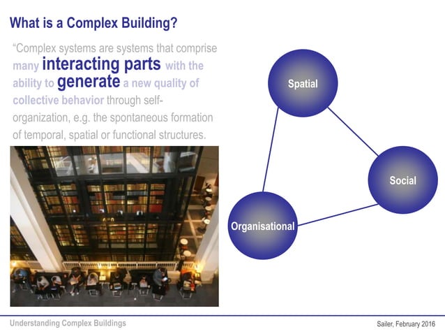 Understanding Complex Buildings. | PDF