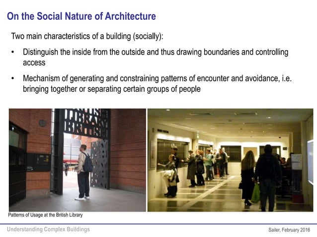 Understanding Complex Buildings. | PDF