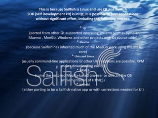 Sailfish OS | PPT