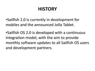 Sailfish os | PPT