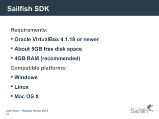 Introduction to Sailfish OS | ODP