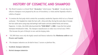 FORMULATION AND EVALUATION OF HERBAL SHAMPOO BY SAILI RAJPUT | PPTX