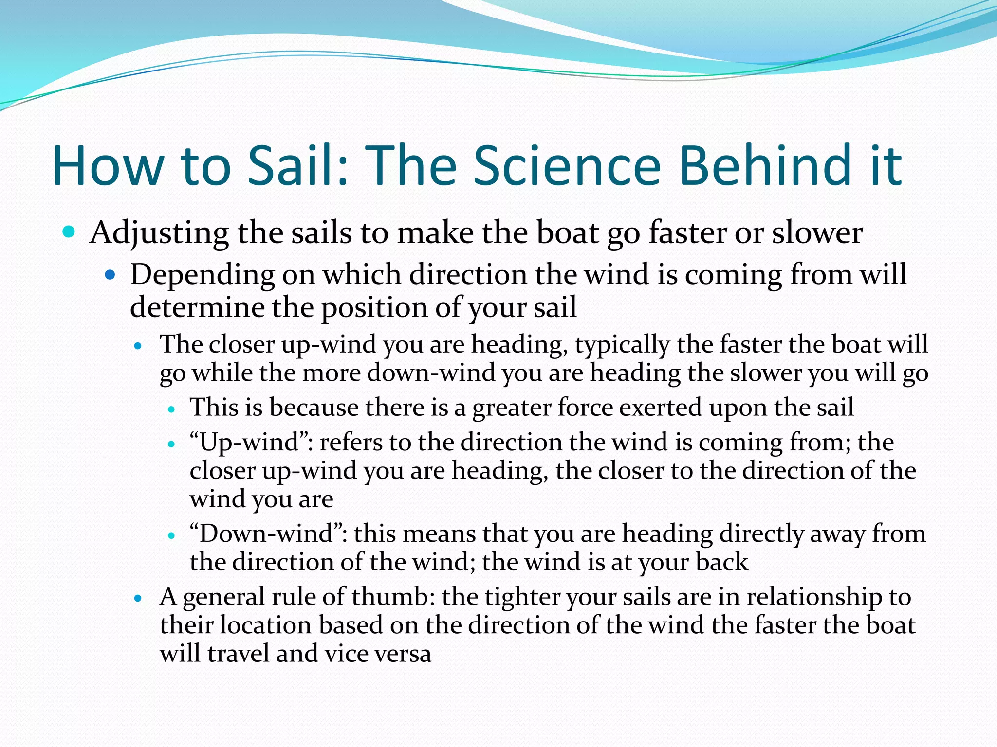 Sailing | PPTX