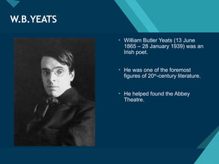 Sailing to Byzantium poem by W B Yeats .pptx