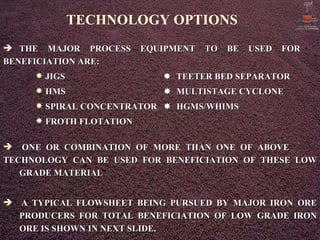 Lean Iron Ore Beneficiation | PPT