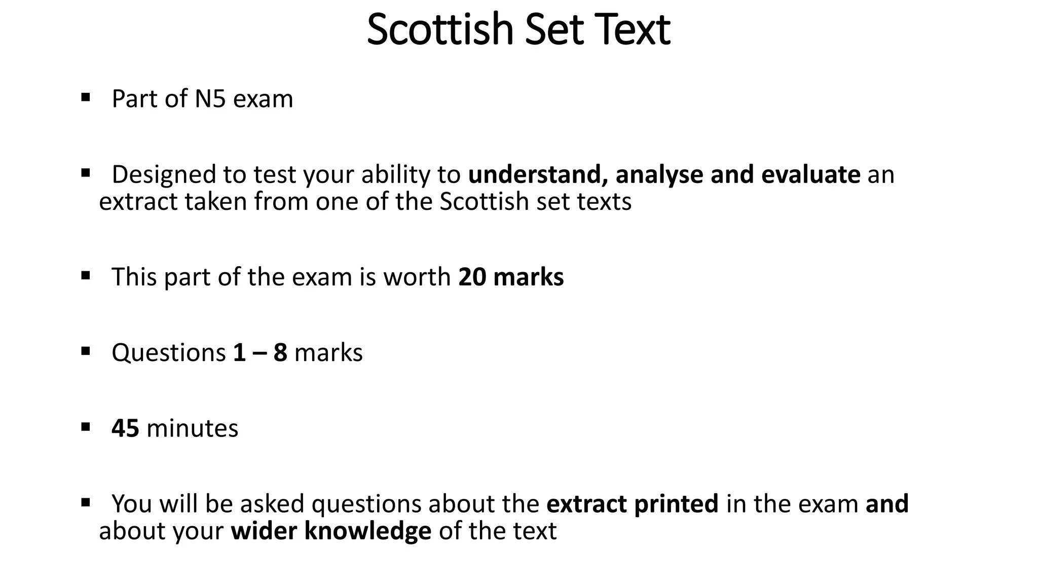 Sailmaker by Alan Spence - National 5 English Scottish Set Text | PPTX