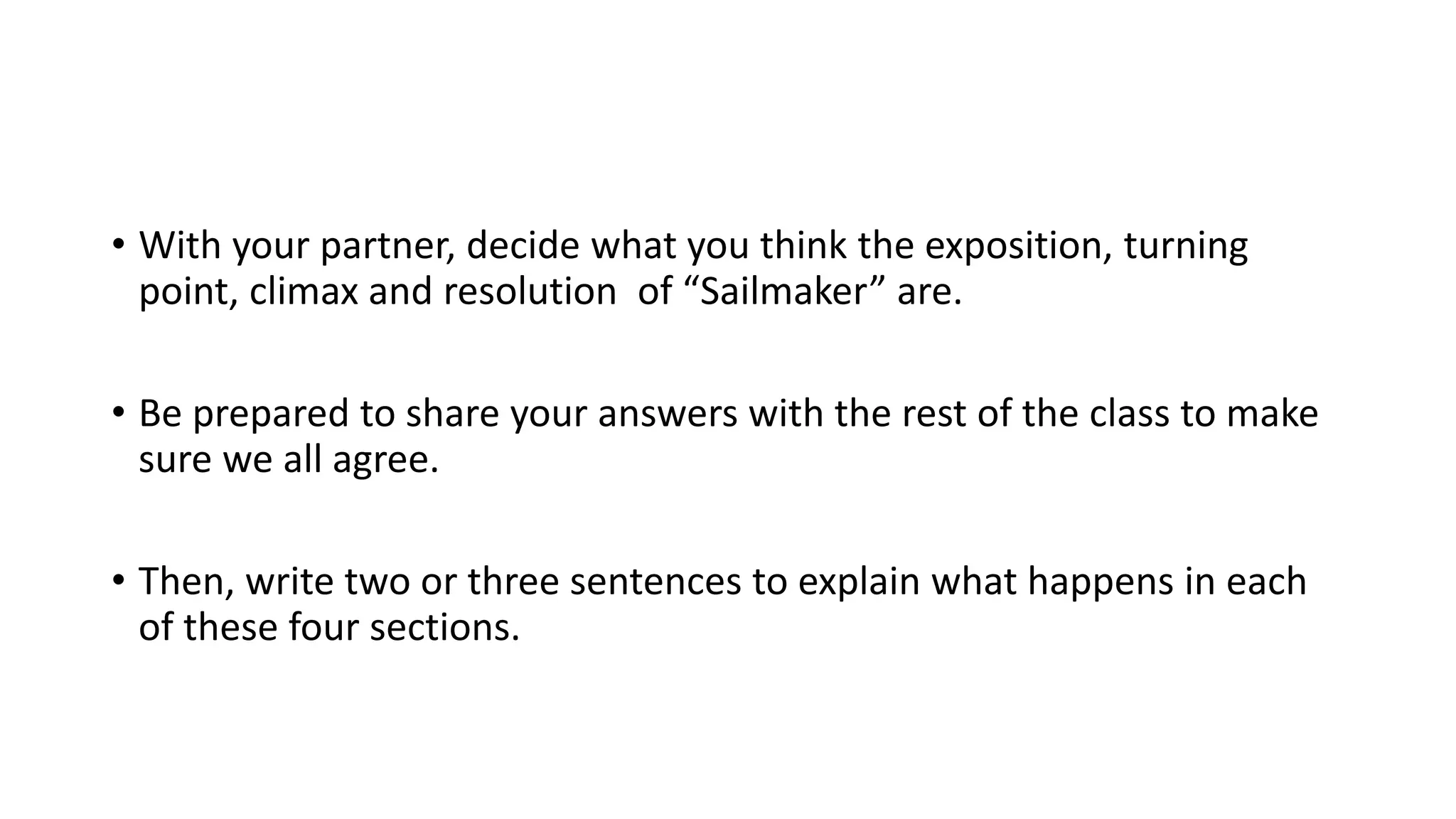 Sailmaker by Alan Spence - National 5 English Scottish Set Text | PPTX