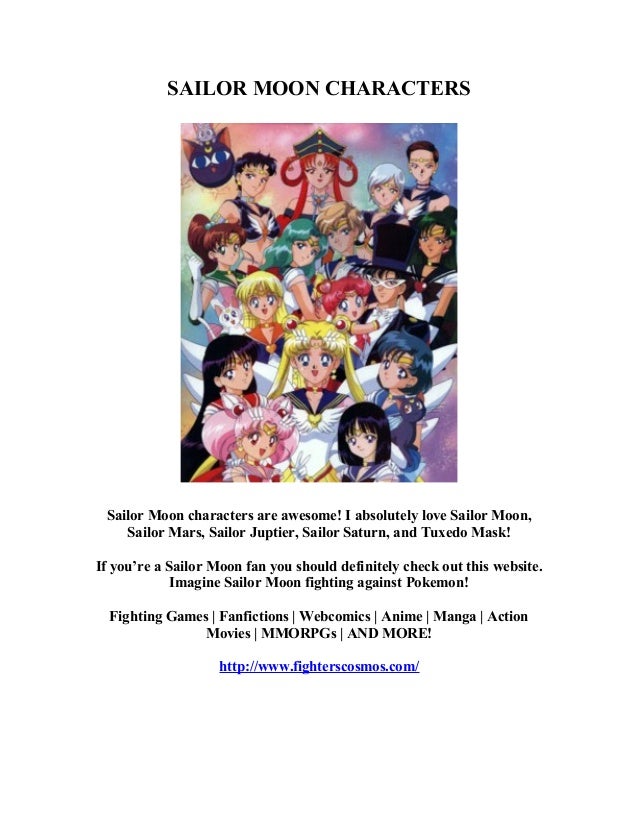 Sailor Moon Characters List
