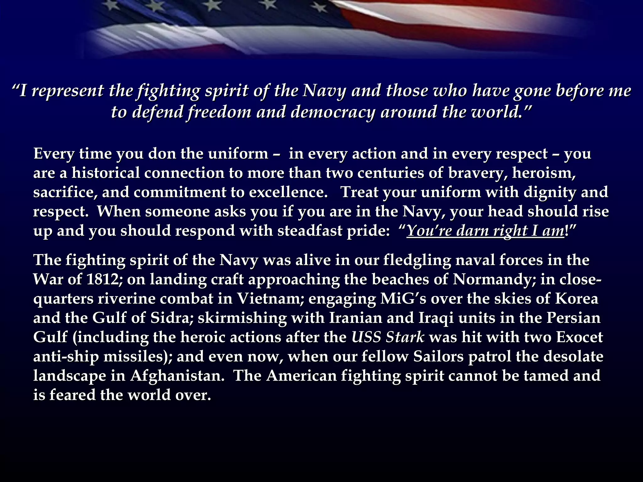 Sailor's creed | PPT