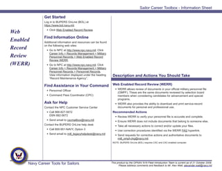 Sailor toolboxinformationsheet | PDF