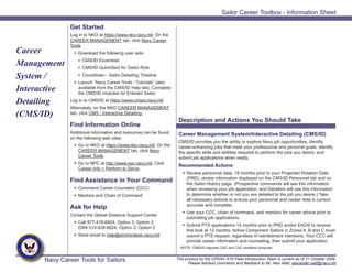 Sailor toolboxinformationsheet | PDF