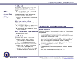 Sailor toolboxinformationsheet | PDF