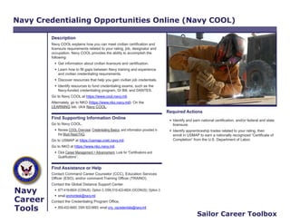 Career Toolbox Updated October 2010 - FLEETRIDE, CMS-ID, NSIPS | PDF