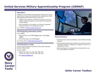 Career Toolbox Updated October 2010 - FLEETRIDE, CMS-ID, NSIPS | PDF