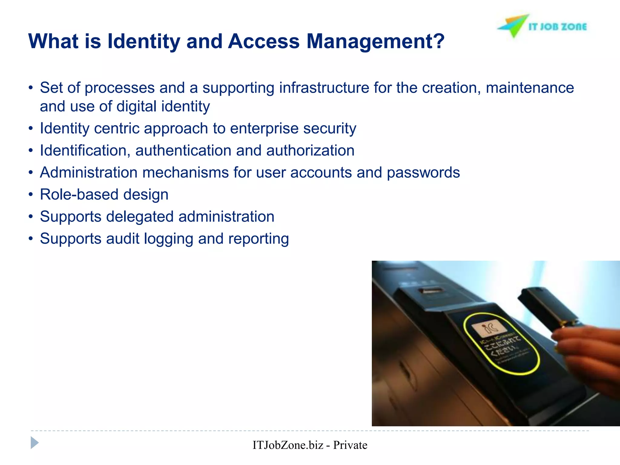 Sailpoint Online Training on IAM overview | PPTX