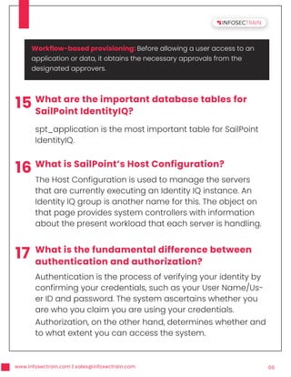 TOP SAILPOINT INTERVIEW QUESTION | PDF | Cloud Computing | Internet