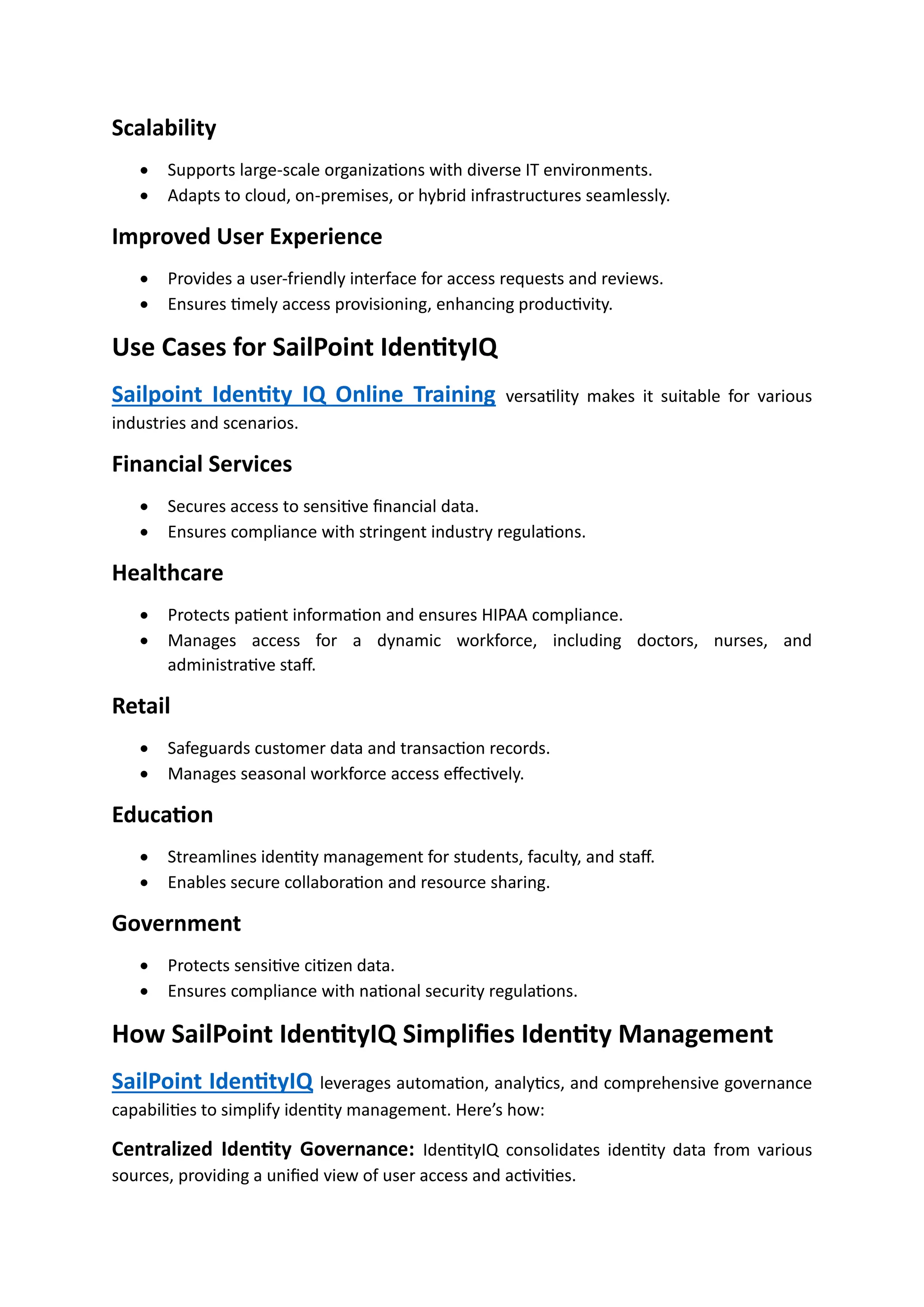 SailPoint Online Training | Sailpoint Course | PDF