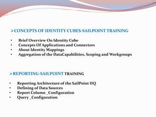 Sailpoint Training | Best Sailpoint IdentityIQ Online Course -GOT | PPTX