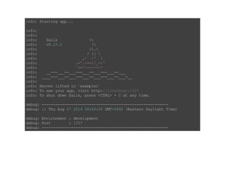 Sails.js Intro | PPT